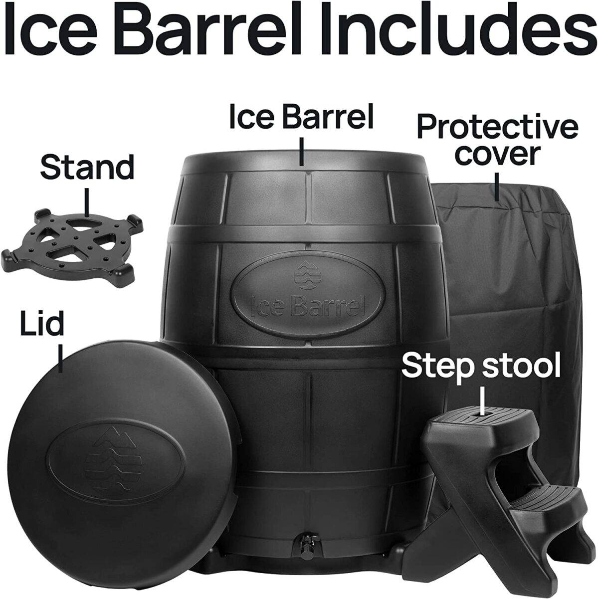 Ice Barrel Ice Bathtub - Freestanding Cold Therapy Training Tub ...